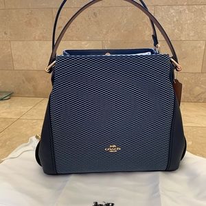 Coach | Bags | Nwt Beautiful Blue Coach Bag | Poshmark